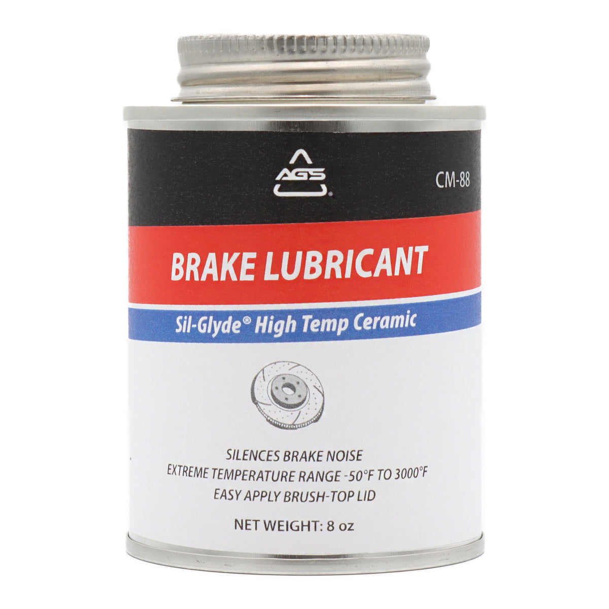 Cerami-Glyde High Temperature Brake Lubricant - 8oz Brush Top – AGS ...