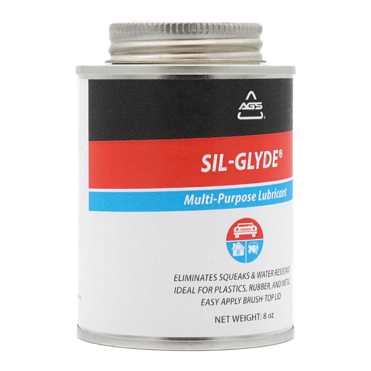 Sil-Glyde General Purpose Lubricant - 8oz Brush Top – AGS Company ...