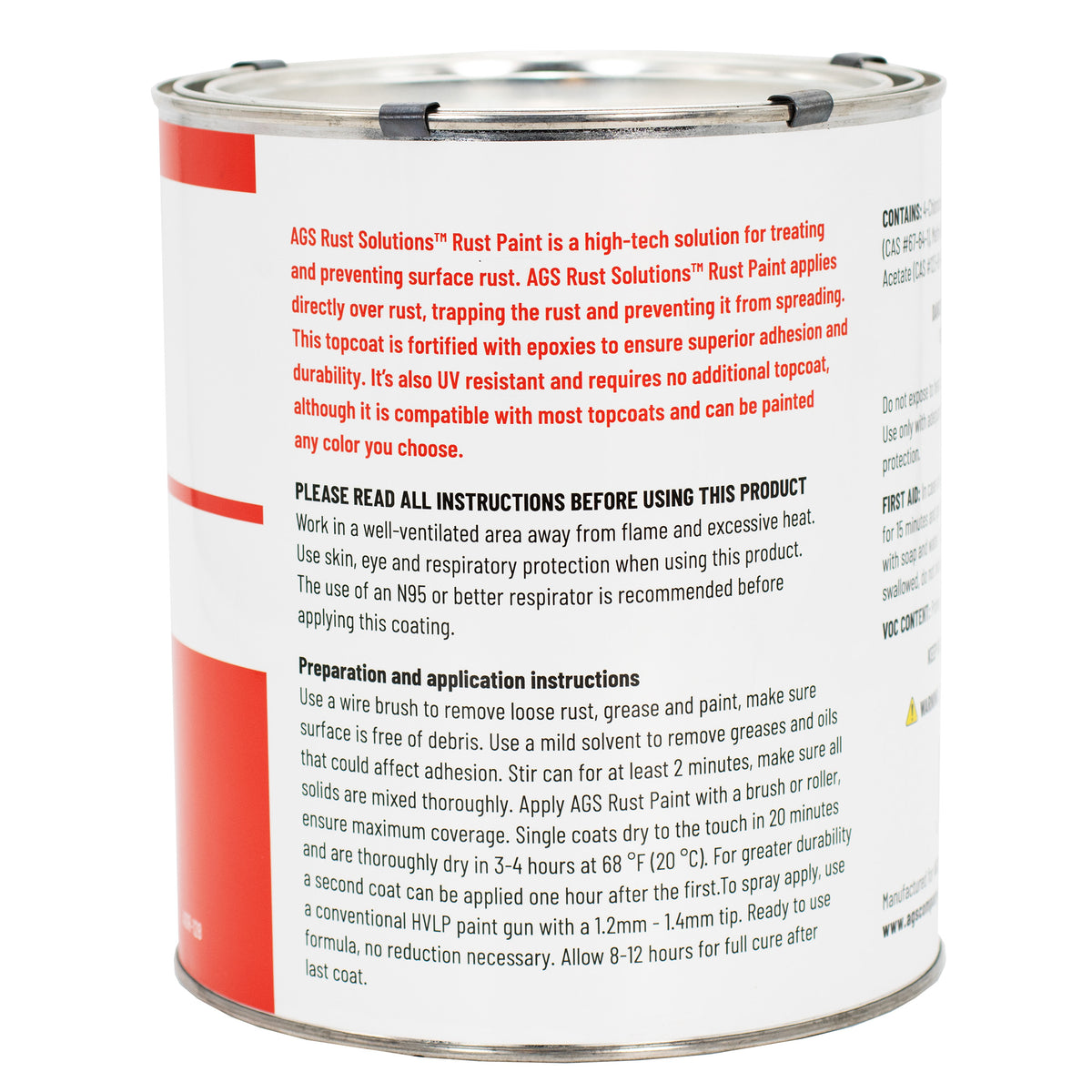 Matte Black Rust Paint Gallon - Stop Rust Today! Shop Our Paint Now ...