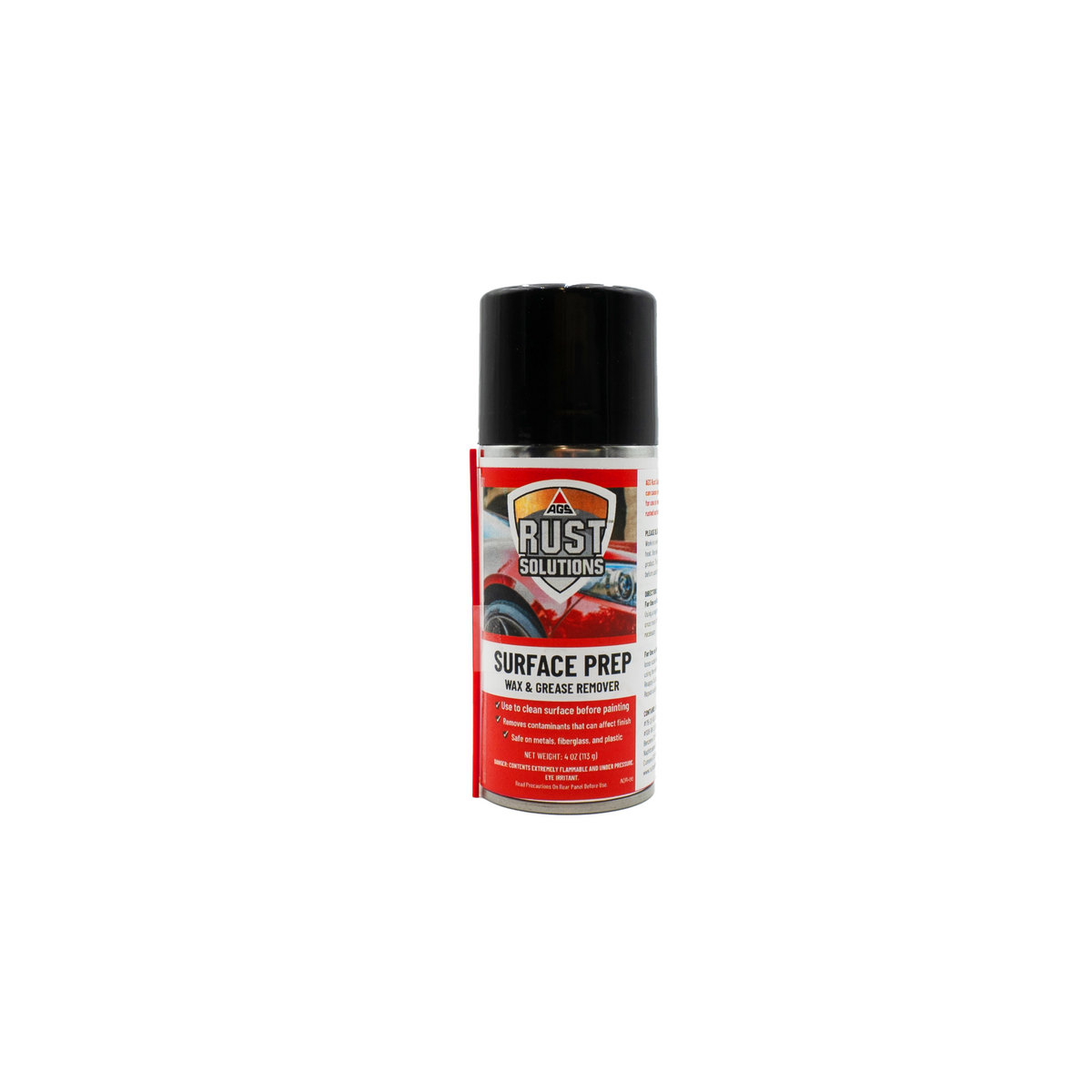 Matte Black Rust Paint & Surface Prep 4oz Starter Kit – AGS Company ...
