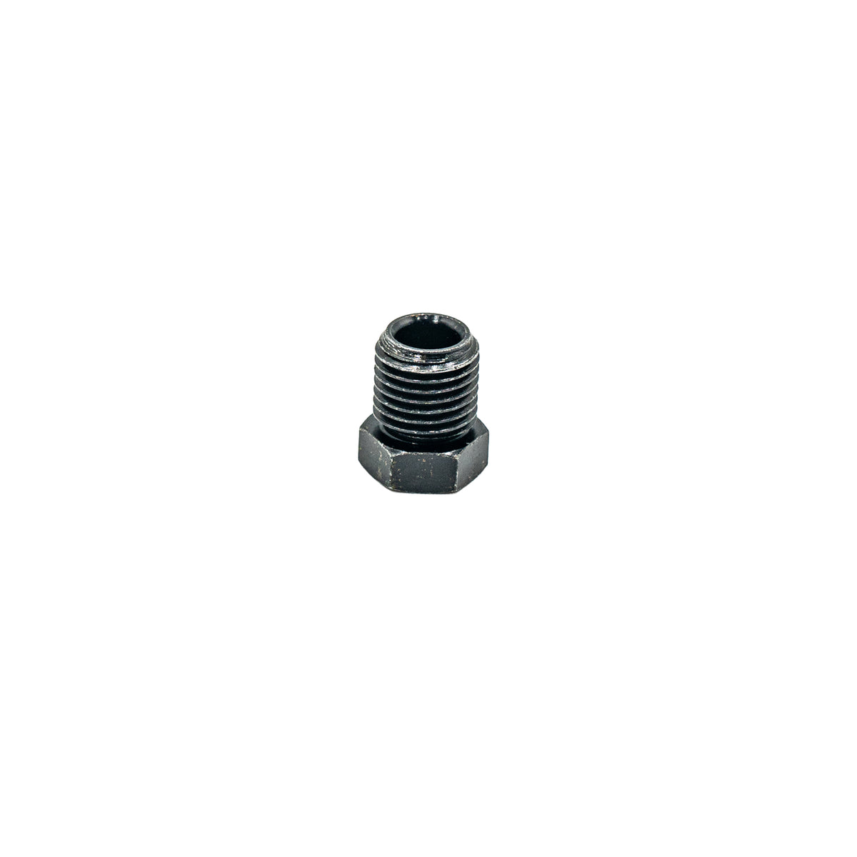 Black Oxide Tube Nut, M12-1.5 INV, 1/4" Line | AGS
