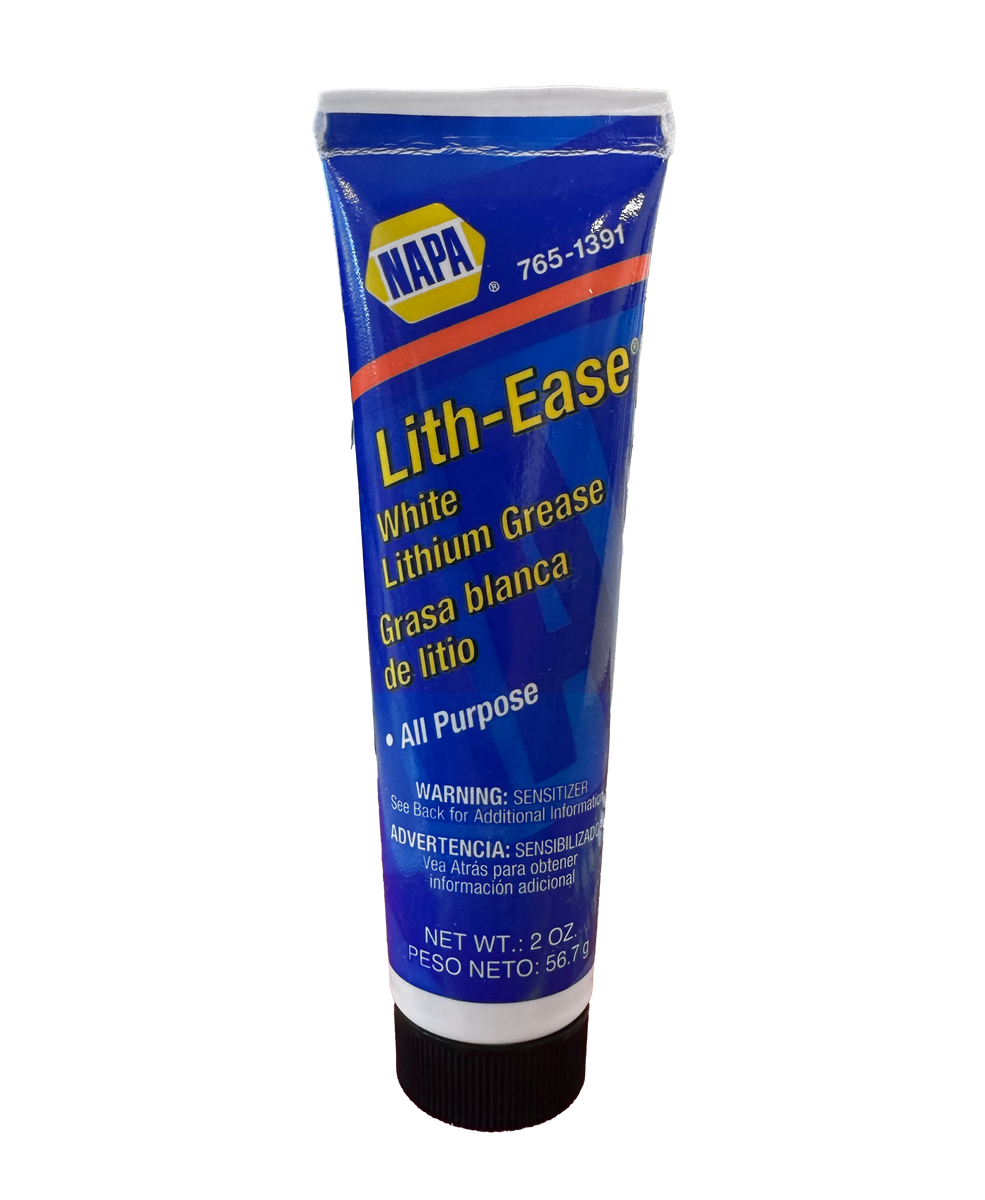 NAPA Lith-Ease White Lithium Grease, Tube, 2 oz – AGS Company ...