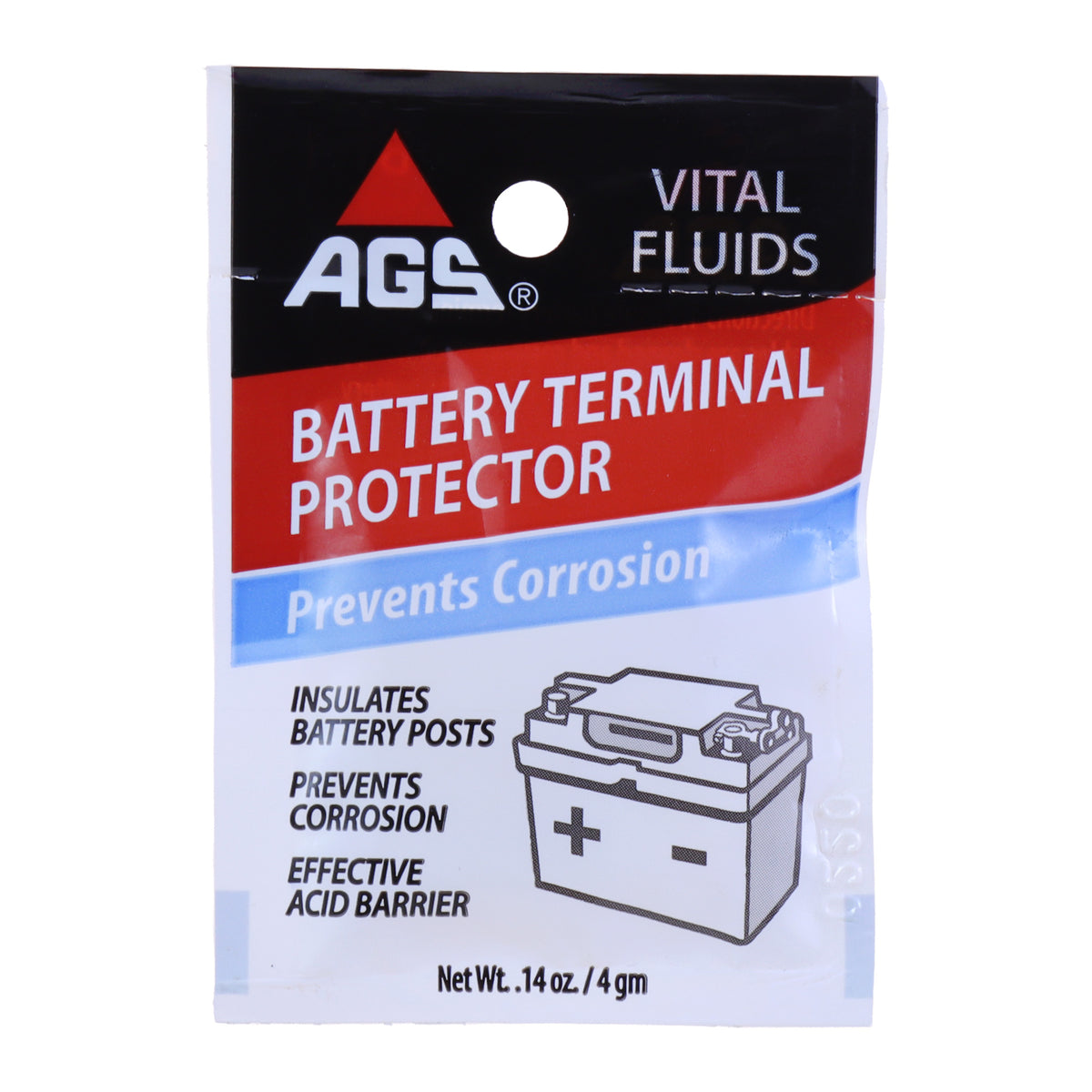 Battery Terminal Protector, 4g Pouch, Case of 1000 – AGS Company ...