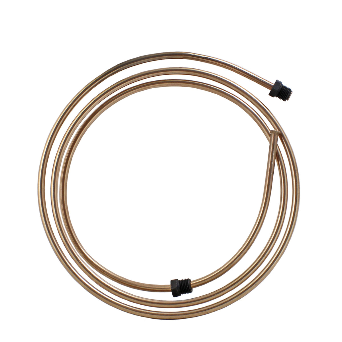 NiCopp Replacement Brake Line Coil 3/16 x 100, (3/8-24 I)(3/8-24 I) | AGS