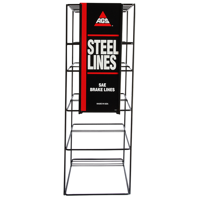 Floor Display, Steel Brake Lines Domestic or Import , No Lines – AGS ...