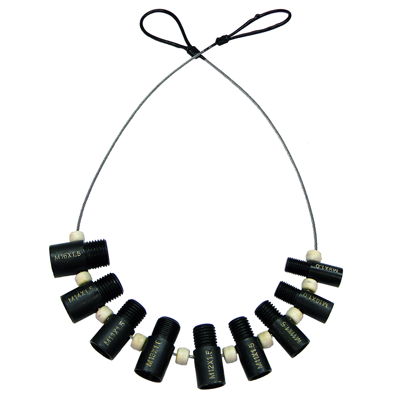 Brake Line Fitting Sizing Gauge, Metric – AGS Company Automotive Solutions