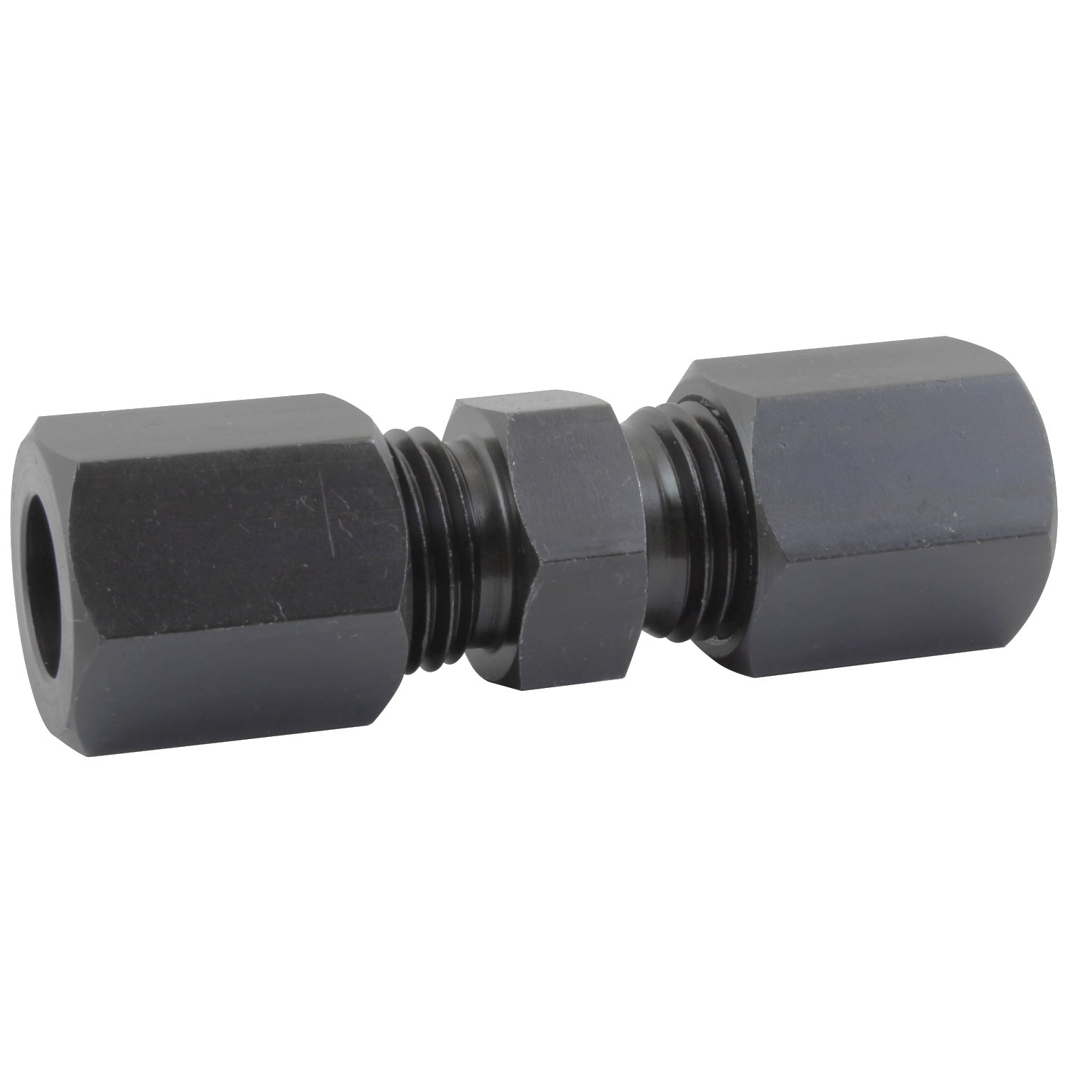 Union Compression, High Pressure, Black Oxide Coated Steel, 10mm, Bag ...