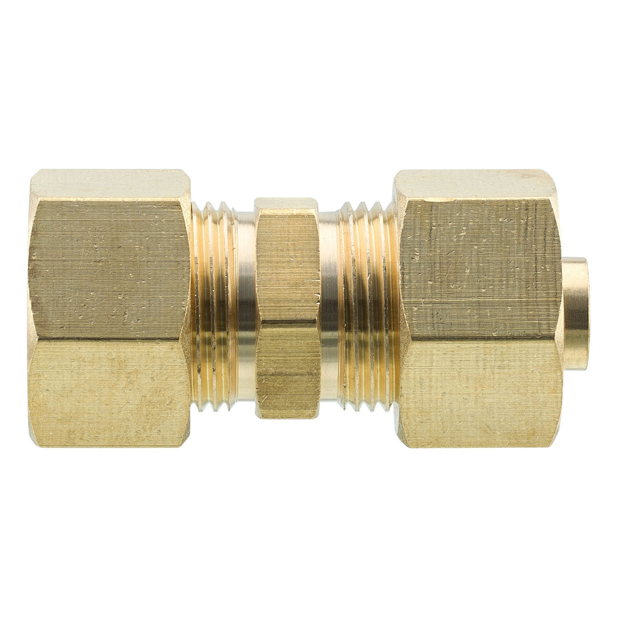 Fuel Line Compression Union - 1/2" Steel to 1/2" Nylon - 2 per Bag ...