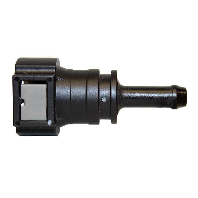 Fuel Line Quick Connect - Straight Push-On 3/8" Steel to 5/16" Nylon ...