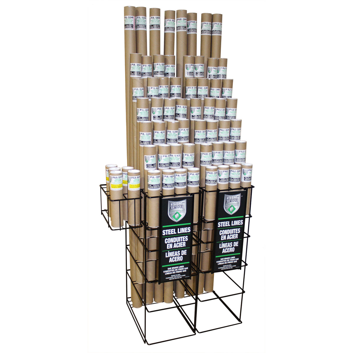 Poly-Armour PVF Steel Floor Display Domestic/Import/Adapter Lines – AGS ...