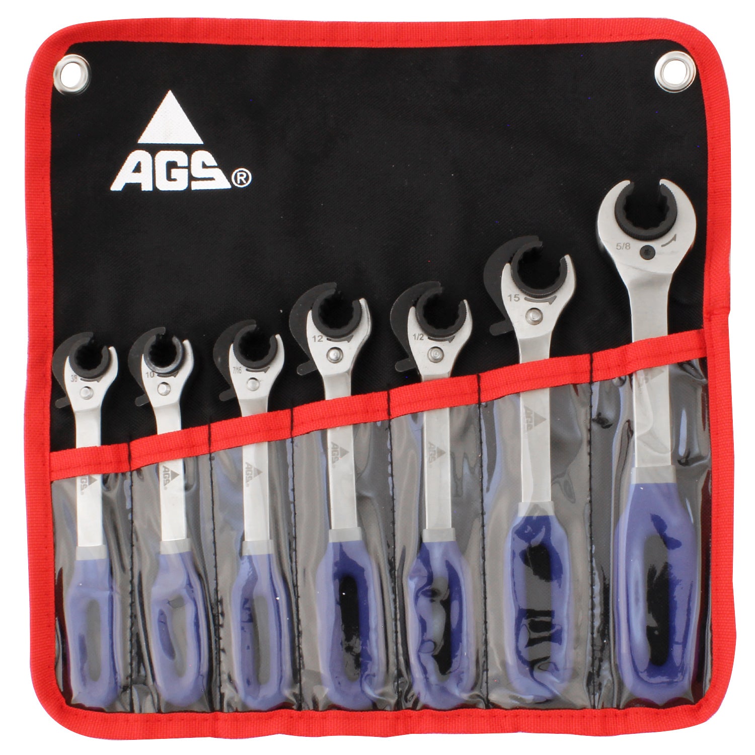 Ratcheting Line Wrench SAE & Metric Kit – AGS Company Automotive Solutions